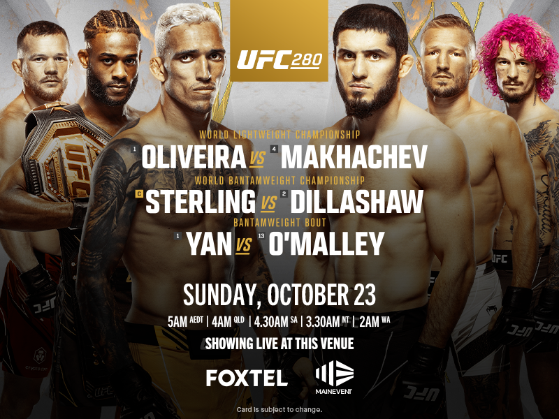 UFC280: Oliveira vs Makhachev - Vikings Sports