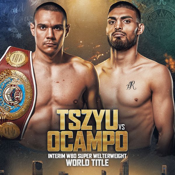 Boxing: Tim Tszyu v Carlos Ocampo - Vikings Sports